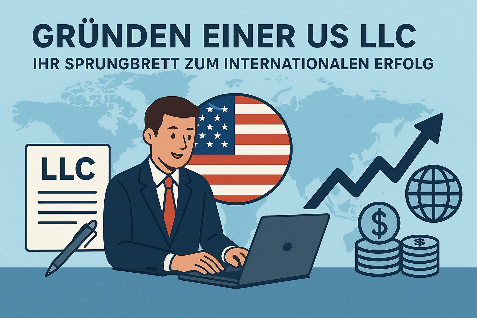 Gründen einer US LLC: Vorteile, Prozess & Expertenberatung