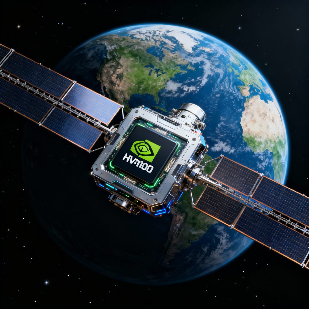 Nvidia H100 im Orbit: Starcloud startet orbitalen KI-Data-Center